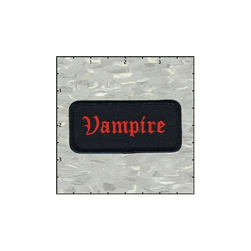 Buy Name Tag Rectangle Vampire Patch | camouflageUSA
