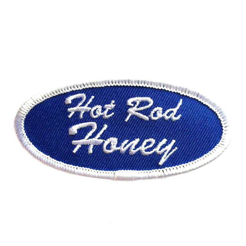 Fuzzy Dude Hot Rod Honey Name Tag Patch | Camouflage.ca