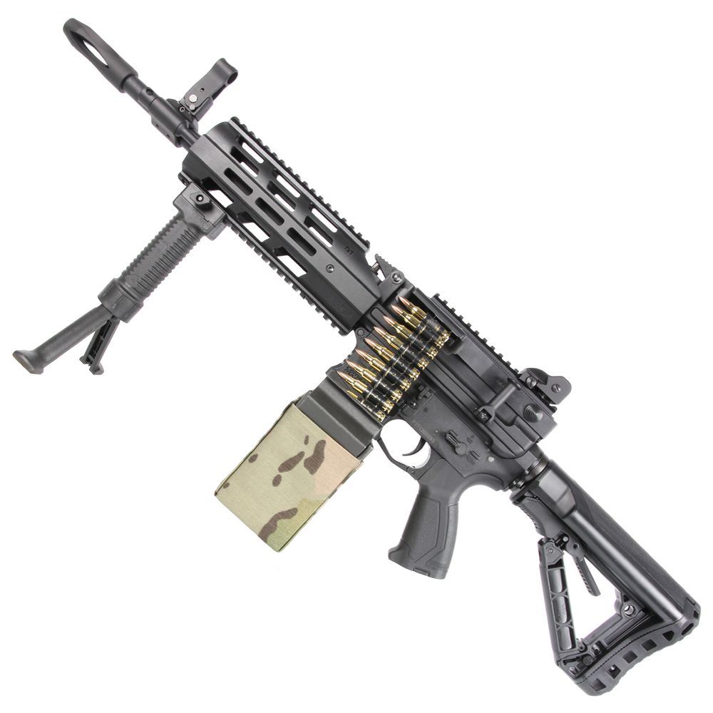 G&G CM16 LMG Airsoft Machine Gun | Camouflage.ca