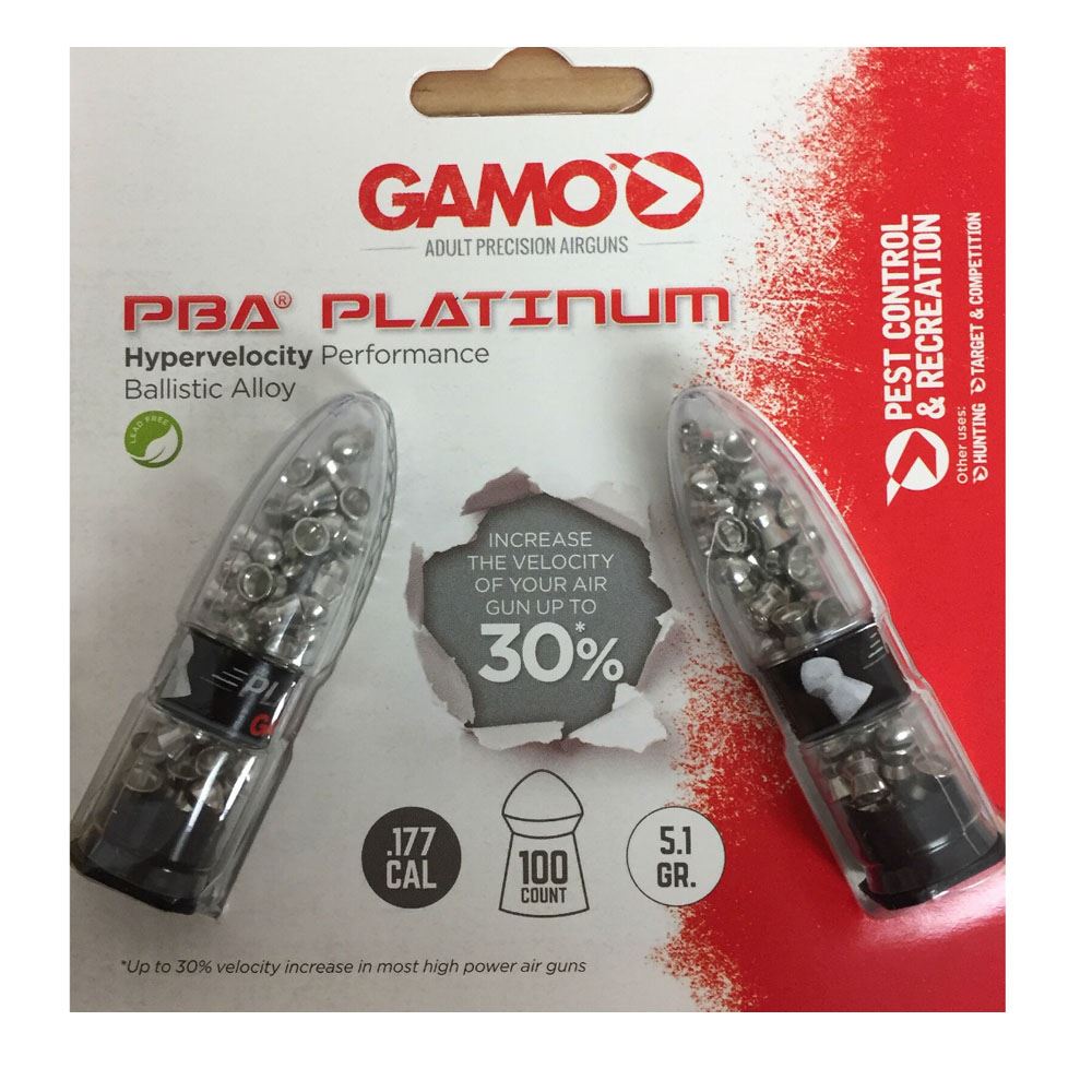 Buy Gamo .177 Pellet PBA Platinum | Camouflage.com