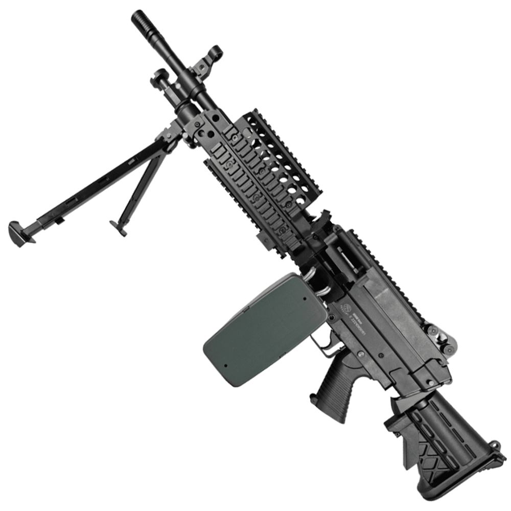 Buy Cybergun FN Licensed M249 SAW AEG Rifle | Camouflage.ca