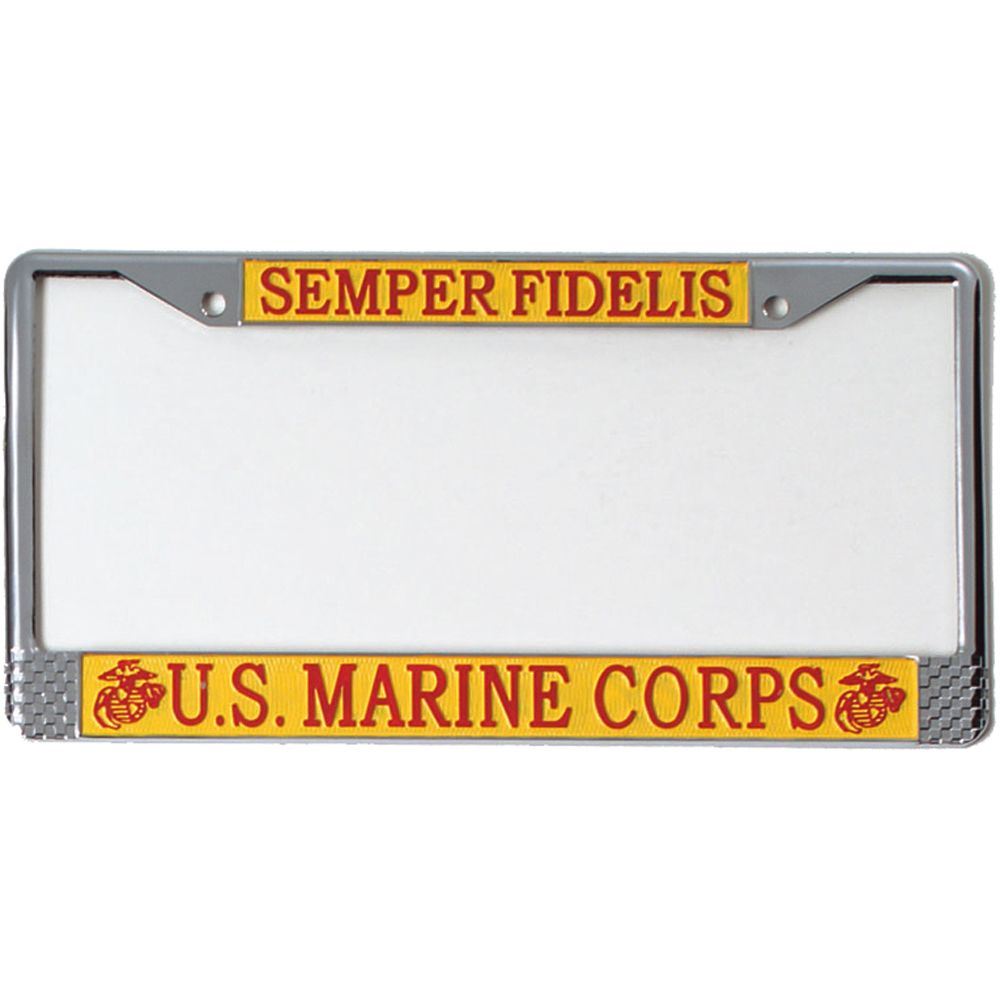 US Marines License Plate Frame | Camouflage.ca