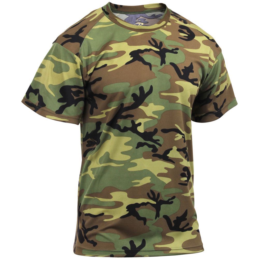 Polyester Performance T-Shirt | Camouflage.ca