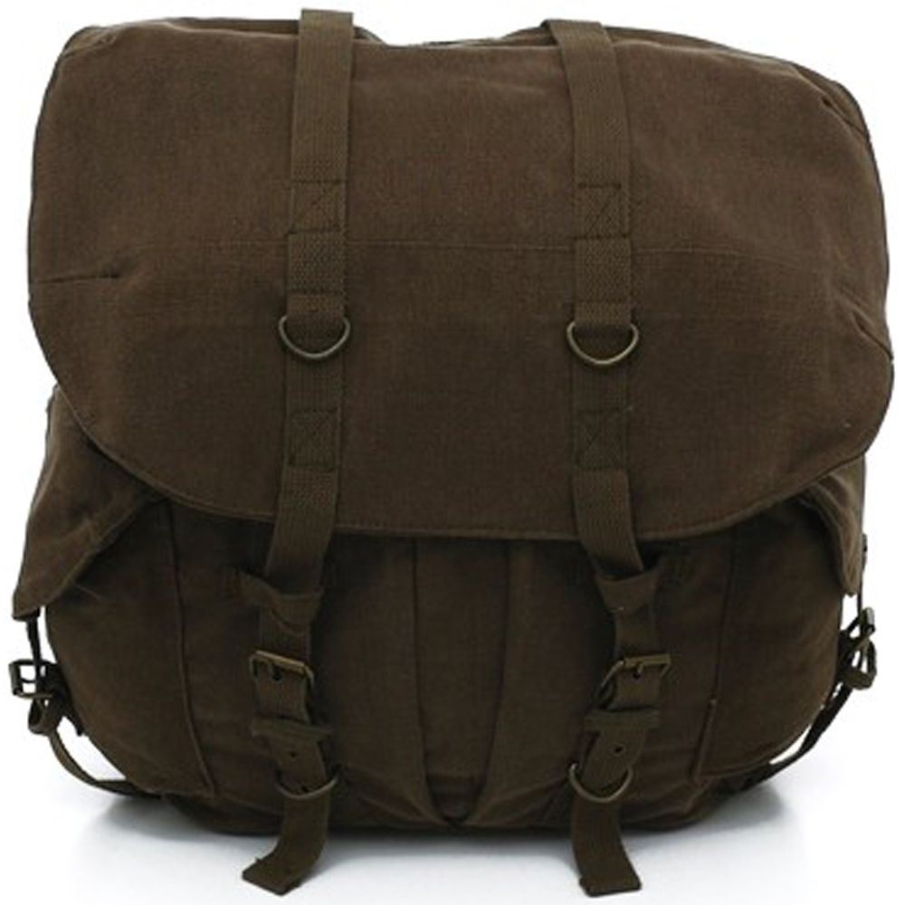 Vintage Weekender Canvas Backpack | Camouflage.ca