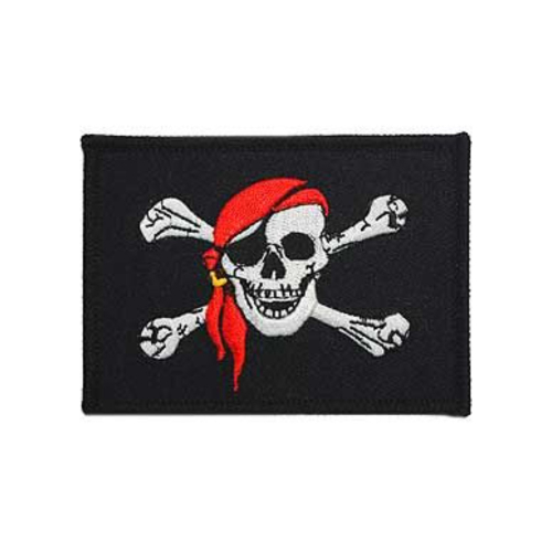 Buy Patch-Pirate Flag Red Scf | CamouflageUSA
