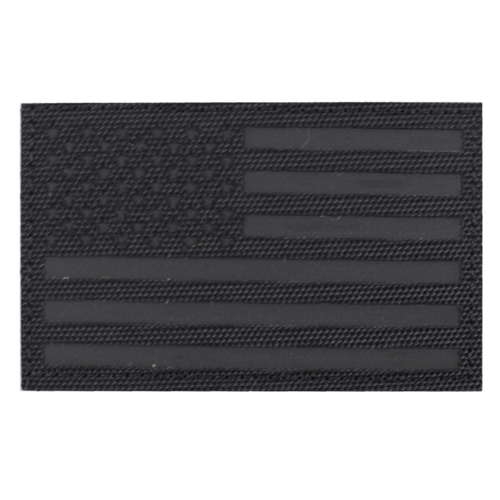 Black IR US Flag Patch | camouflage.ca