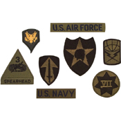 Subdued Military 100 Pieces Assorted Military Patches | Camouflage.ca